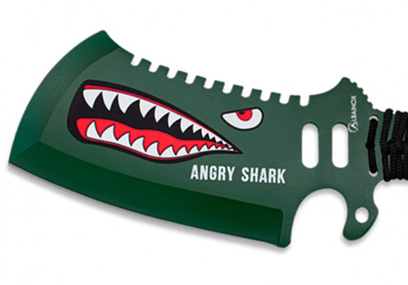 Albainox Angry Shark Tactical Cleaver, bárd, 32542 - Férfias játékok ...