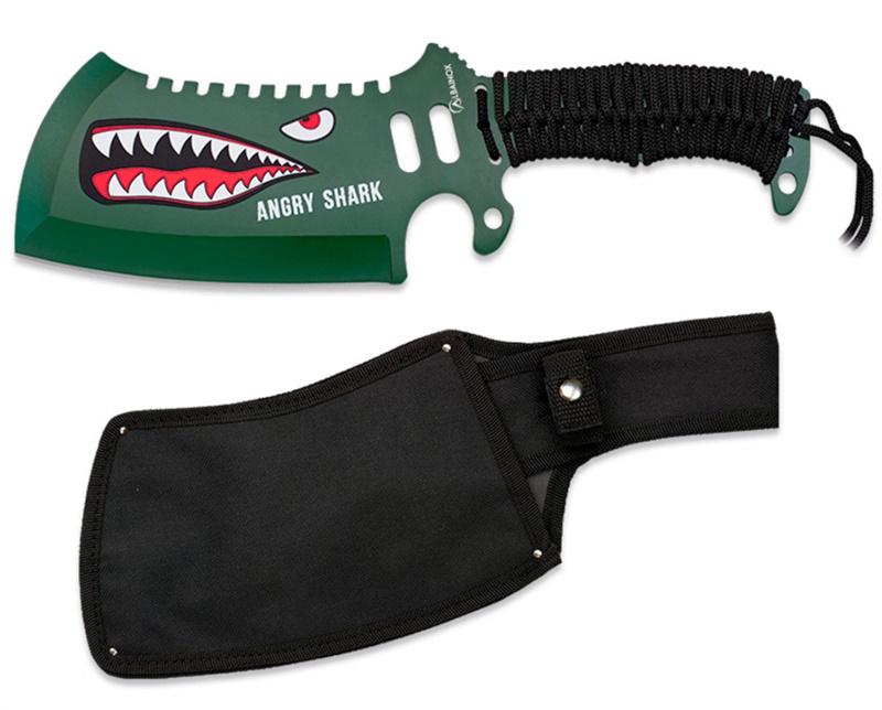 Albainox Angry Shark Tactical Cleaver, bárd, 32542 - Férfias játékok ...