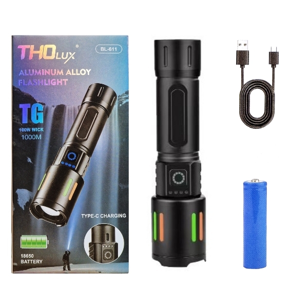 ThoLux TG100 akkumulátoros lámpa, USB-C töltővel, BL-611 - Férfias játékok webáruháza ...