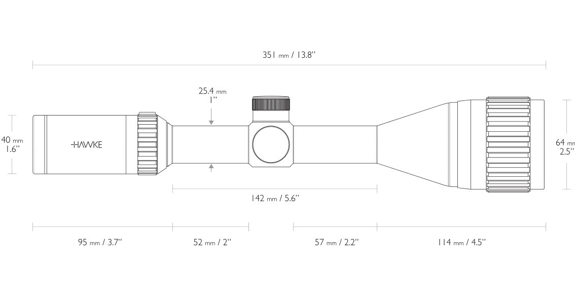 Hawke Vantage 3-9x50 AO Mil-Dot, HA14133 - Férfias játékok webáruháza ...