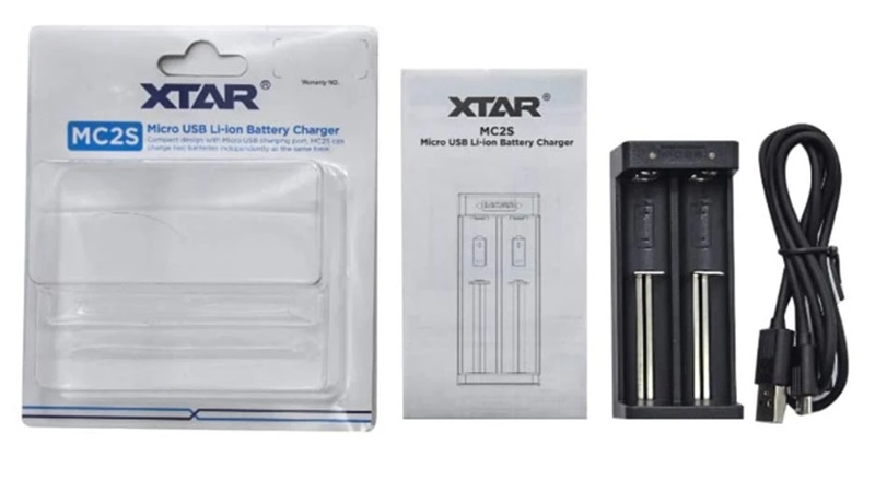 XTAR MC2 intelligens akkumulátor töltő, dupla - Férfias játékok webáruháza - webáruház, webshop