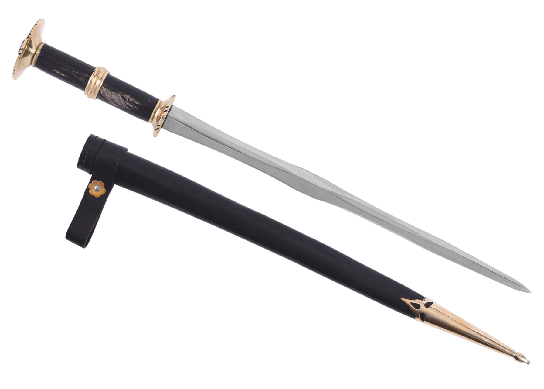 Germán Rondel Dagger páncéltörő tőr tokkal, 0264000253 - Férfias ...