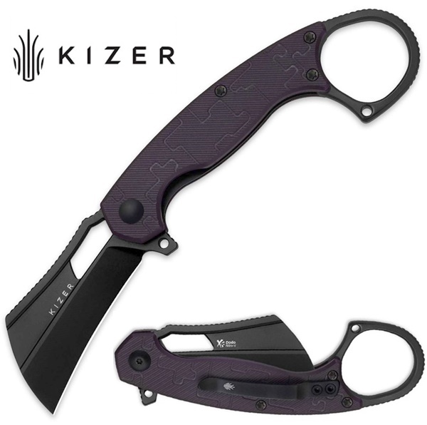 Kizer Dodo Nitro-V Purple Karambit, 01KI595 - Férfias játékok ...